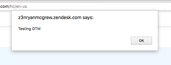 Using Google Tag Manager with your help center – Zendesk help
