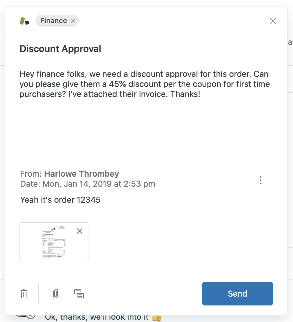Using side conversation child tickets – Zendesk help